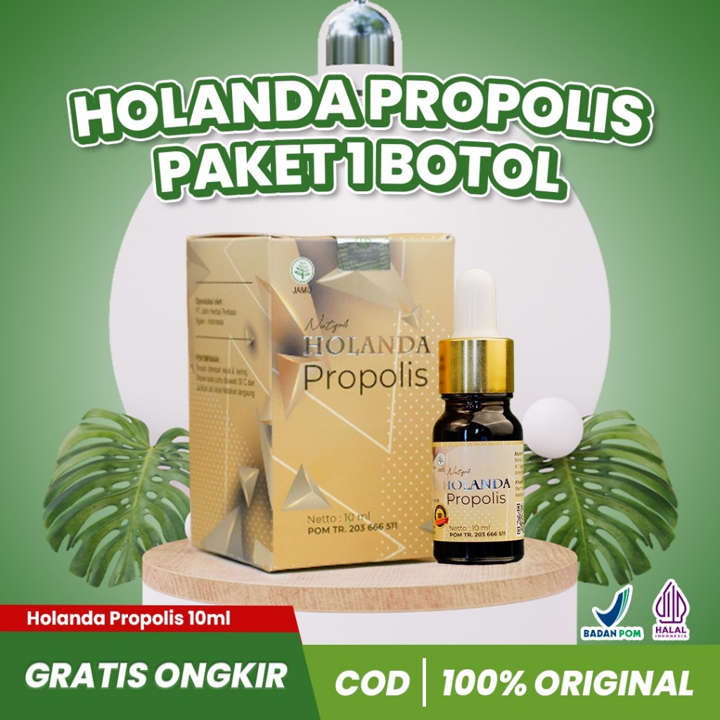 Jual HOLANDA PROPOLIS- PAKET 1 BOTOL isi 10 ml | Shopee Indonesia
