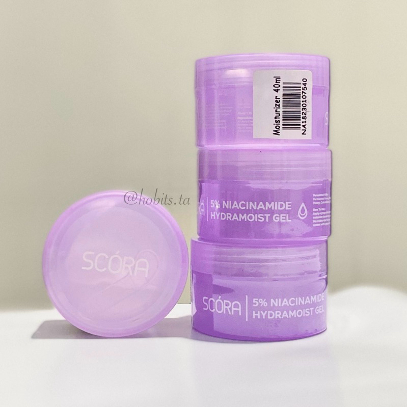 Jual (40ml TRAVEL SIZE) SCORA 5% Niacinamide Hydramoist Gel 40ml ...