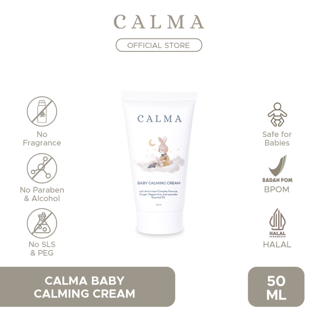 Jual Calma Baby Calming Cream 50 ml | Shopee Indonesia