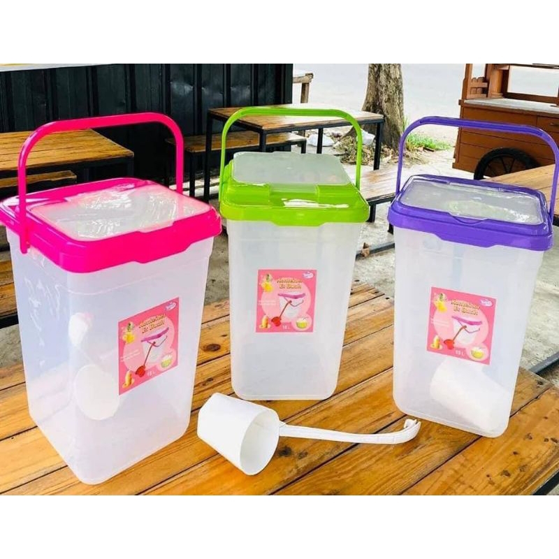 Jual KONTAINER ES BUAH +GAYUNG LOVENIA/TOPLES ES BUAH UKURAN 25 LITER ...