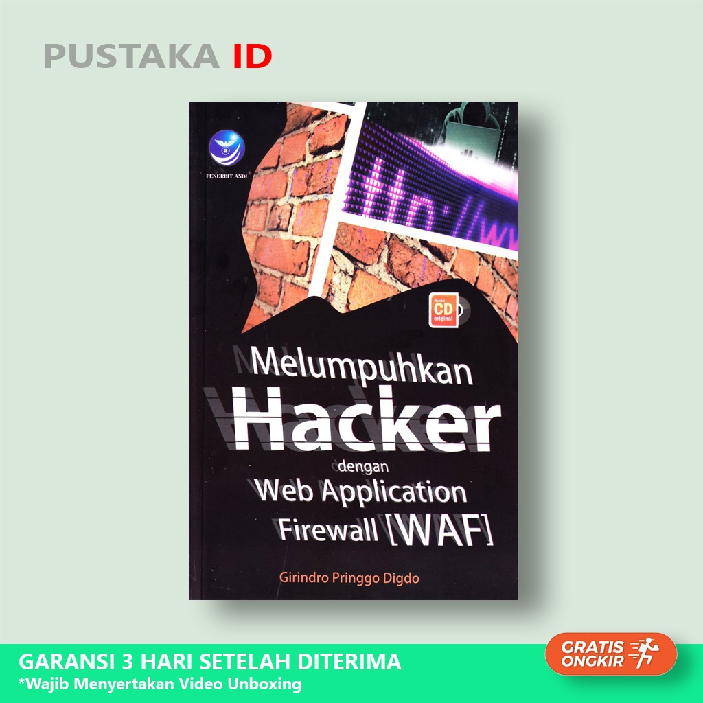 Jual Buku Melumpuhkan Hacker dengan Web Application Firewall (WAF)+cd - Original | Shopee Indonesia