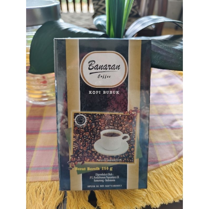 Jual KOPI BUBUK BANARAN Coffee 250 g | Shopee Indonesia