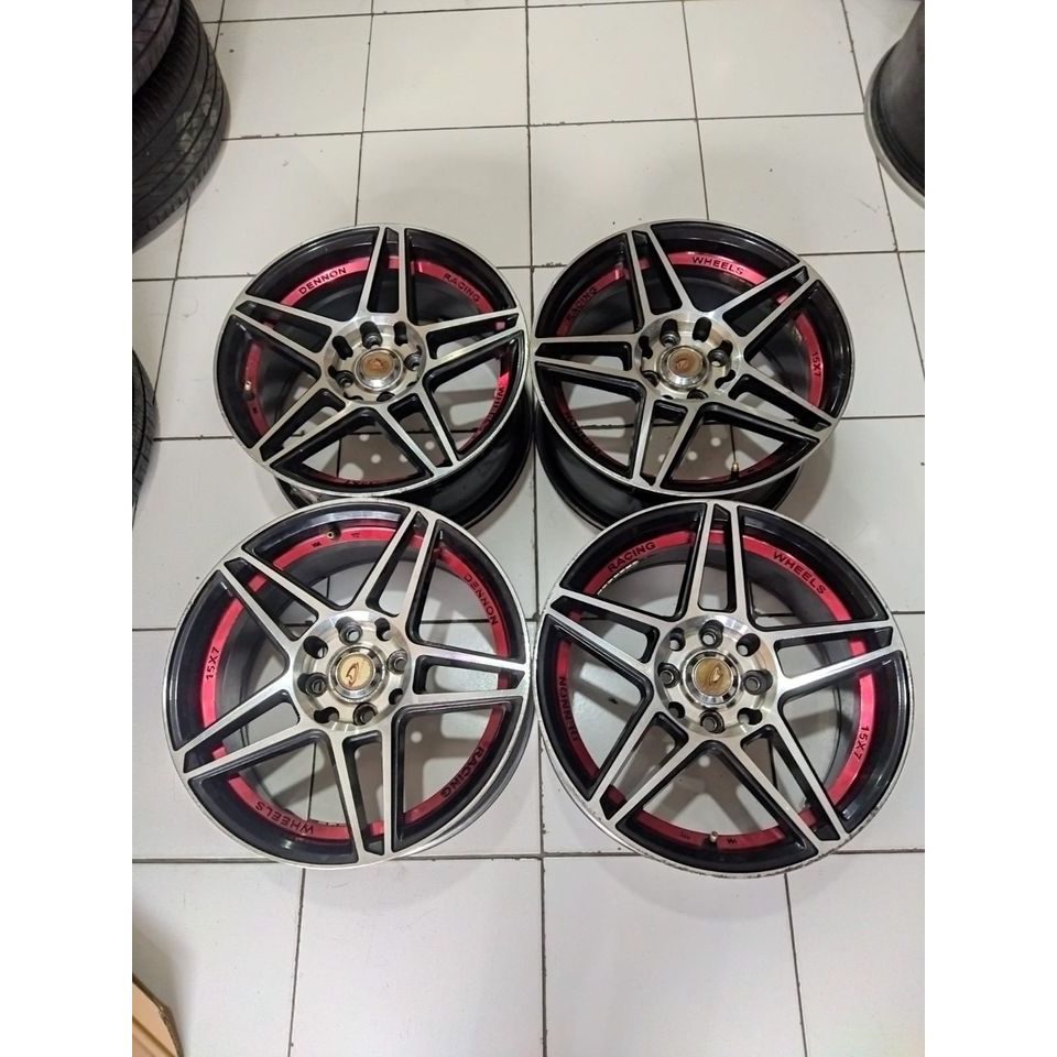 Jual Velg Mobil Racing Bekas DENON R15 Untuk Vios Ayla Etios Avanza ...