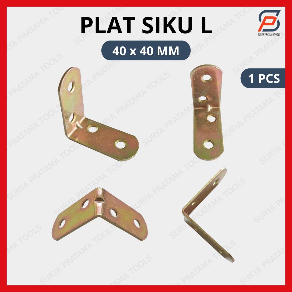 Jual Siku Rak Verseng 4x4 cm / Plat Siku L Besi 40x40 mm | Shopee Indonesia