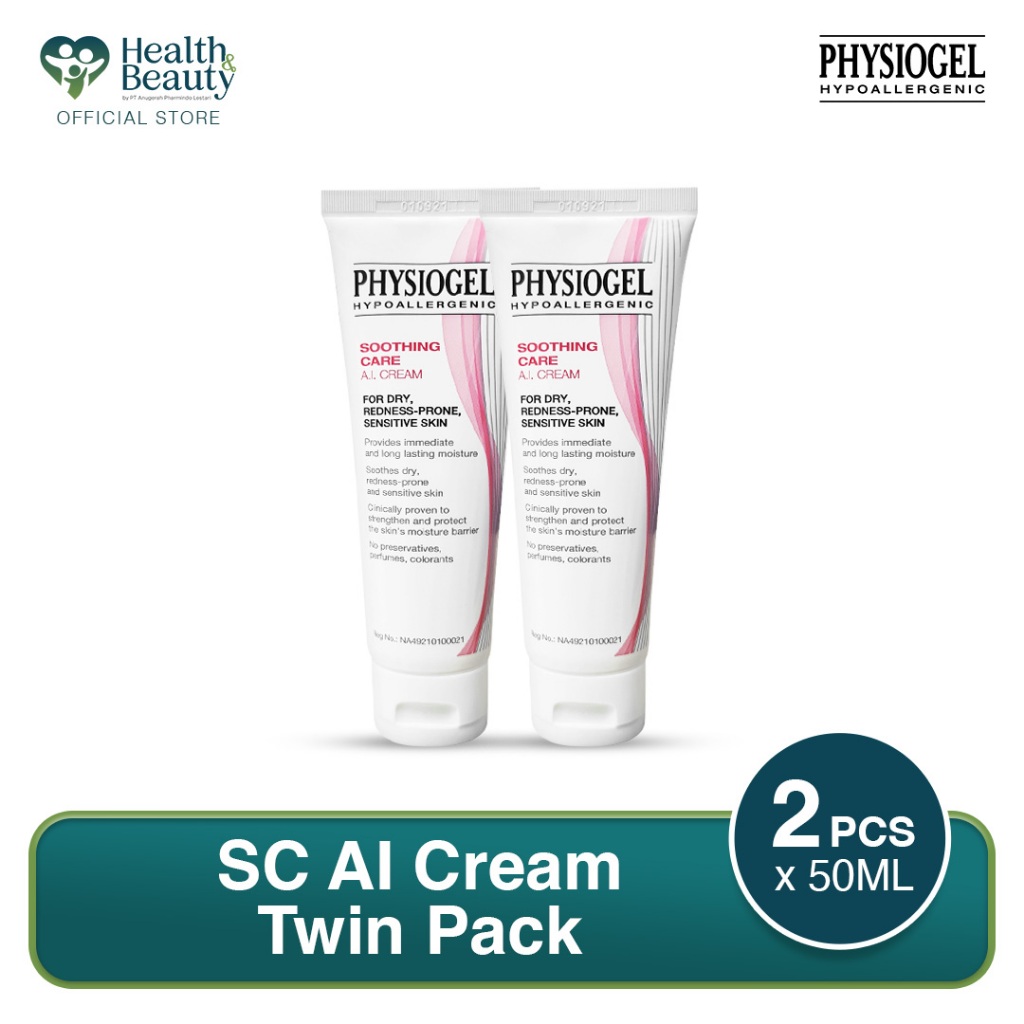 Jual Physiogel SC AI Cream 50 mL [Twin Pack] | Shopee Indonesia