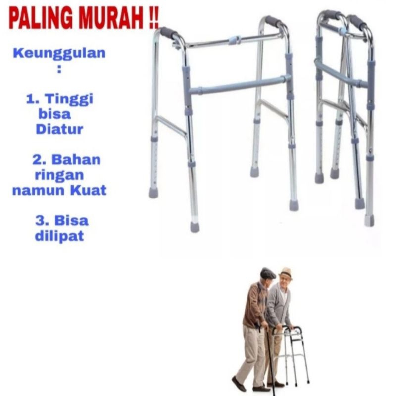 Jual Walker Alat Bantu Jalan Lansia Manula Orang Tua / Walker RMS ...