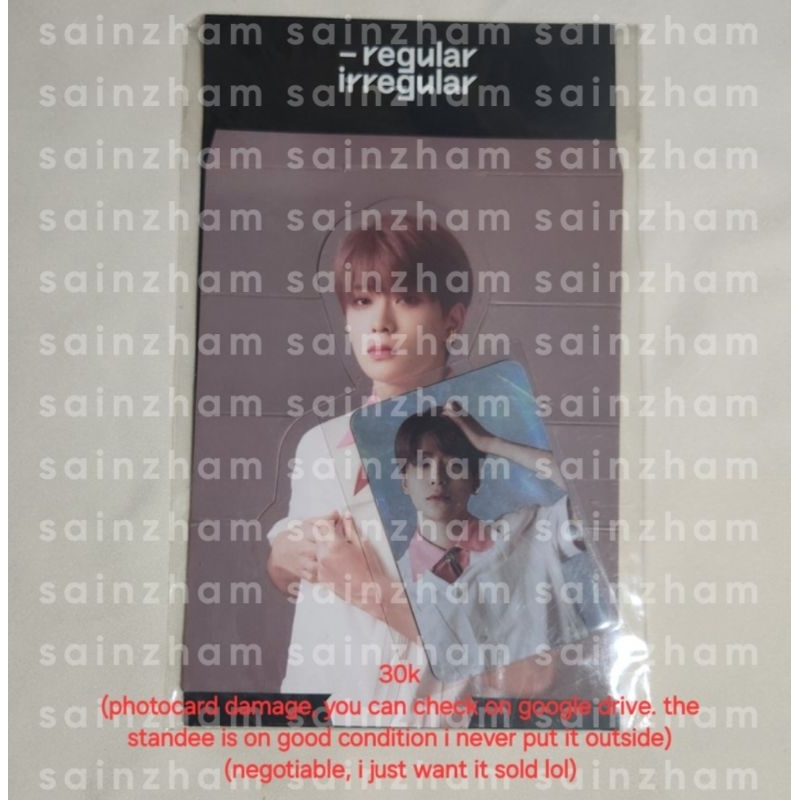 Jual OFFICIAL STANDEE PHOTOCARD PC NCT 127 JAEHYUN REGULAR IRREGULAR ...