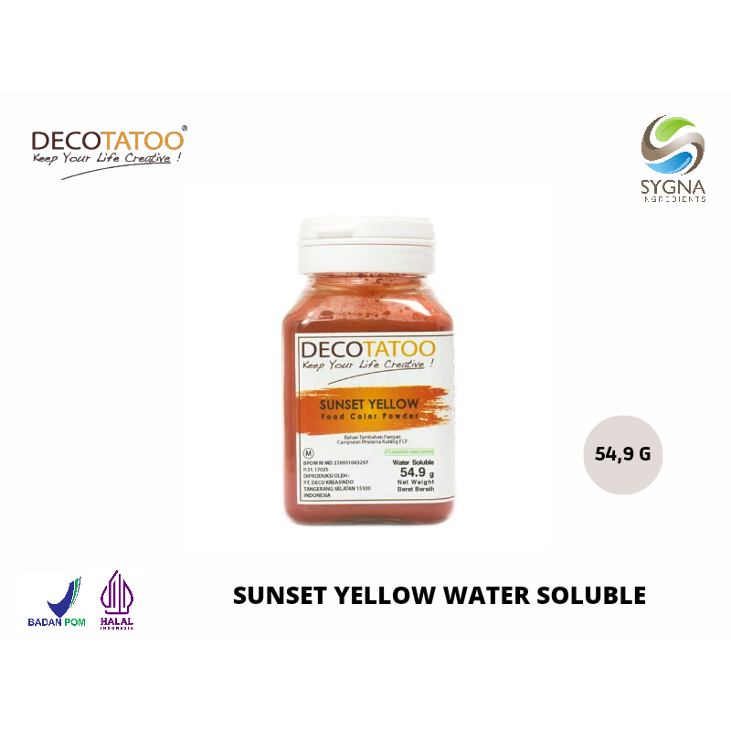 Jual [DISC 10% TERBATAS] Food Coloring Decotatoo - Water Soluble ...