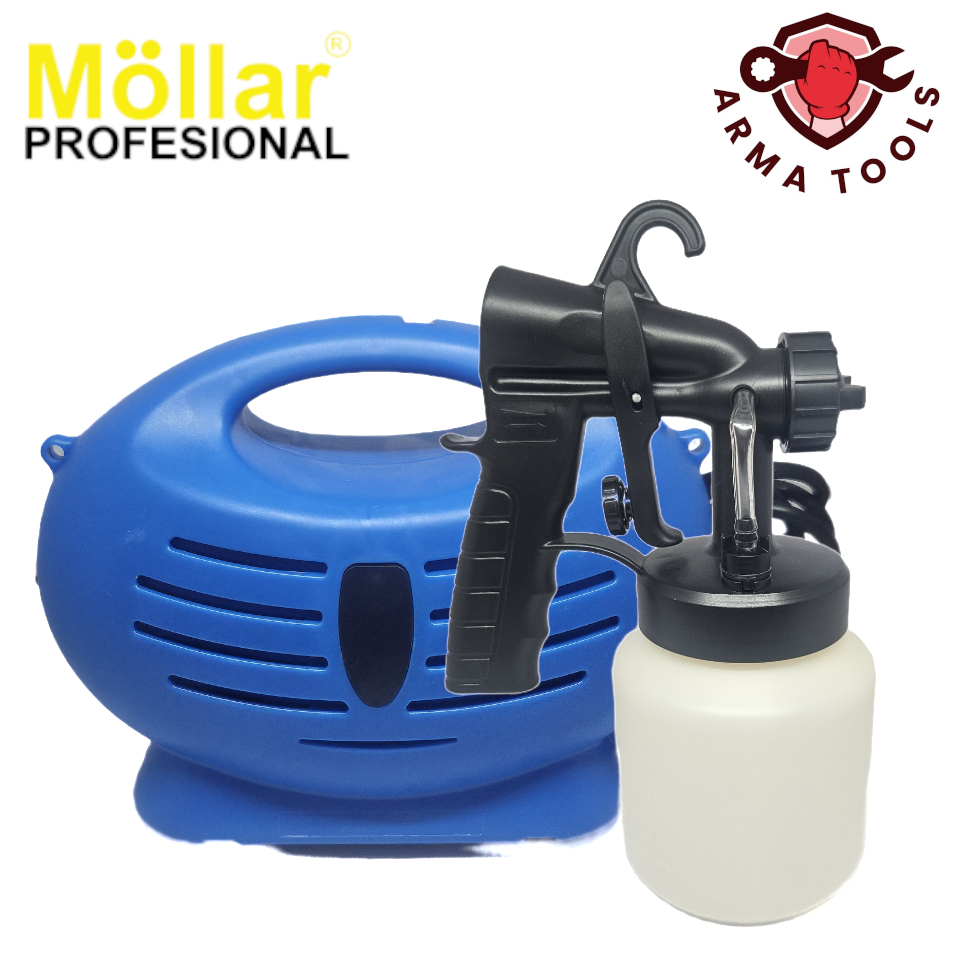 Jual Electric Spray Gun Mollar ESG350 350 W 800 ml Cat Semprot Elektrik ...