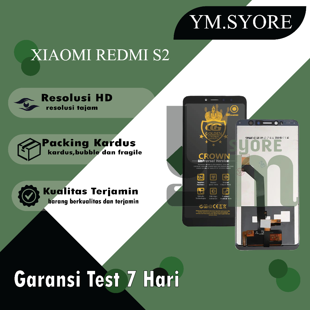Jual LCD XIAOMI REDMI S2 / XIAO REDMI Y2 TOUCHSCREEN FULLSET COMPLETE ...