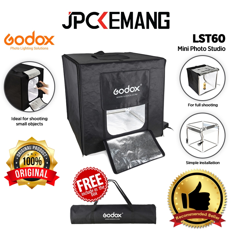 Jual Godox LST60 Mini LED Photo Studio Light Tent LST 60 Mini Studio ...