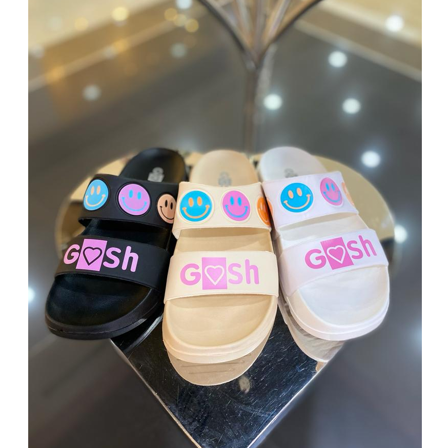 Jual READY SANDAL GOSH ART 156 BEIGE 39 41 | Shopee Indonesia