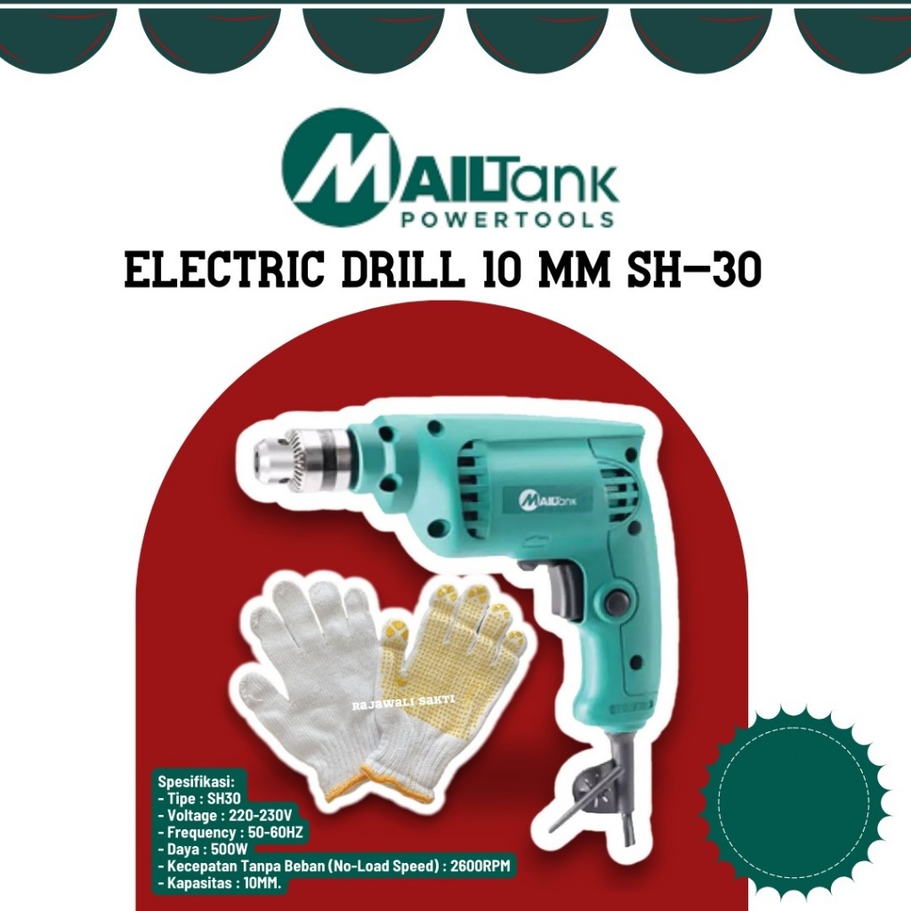 Jual MAILTANK SH30 Mesin Bor Listrik Electric Drill | Shopee Indonesia