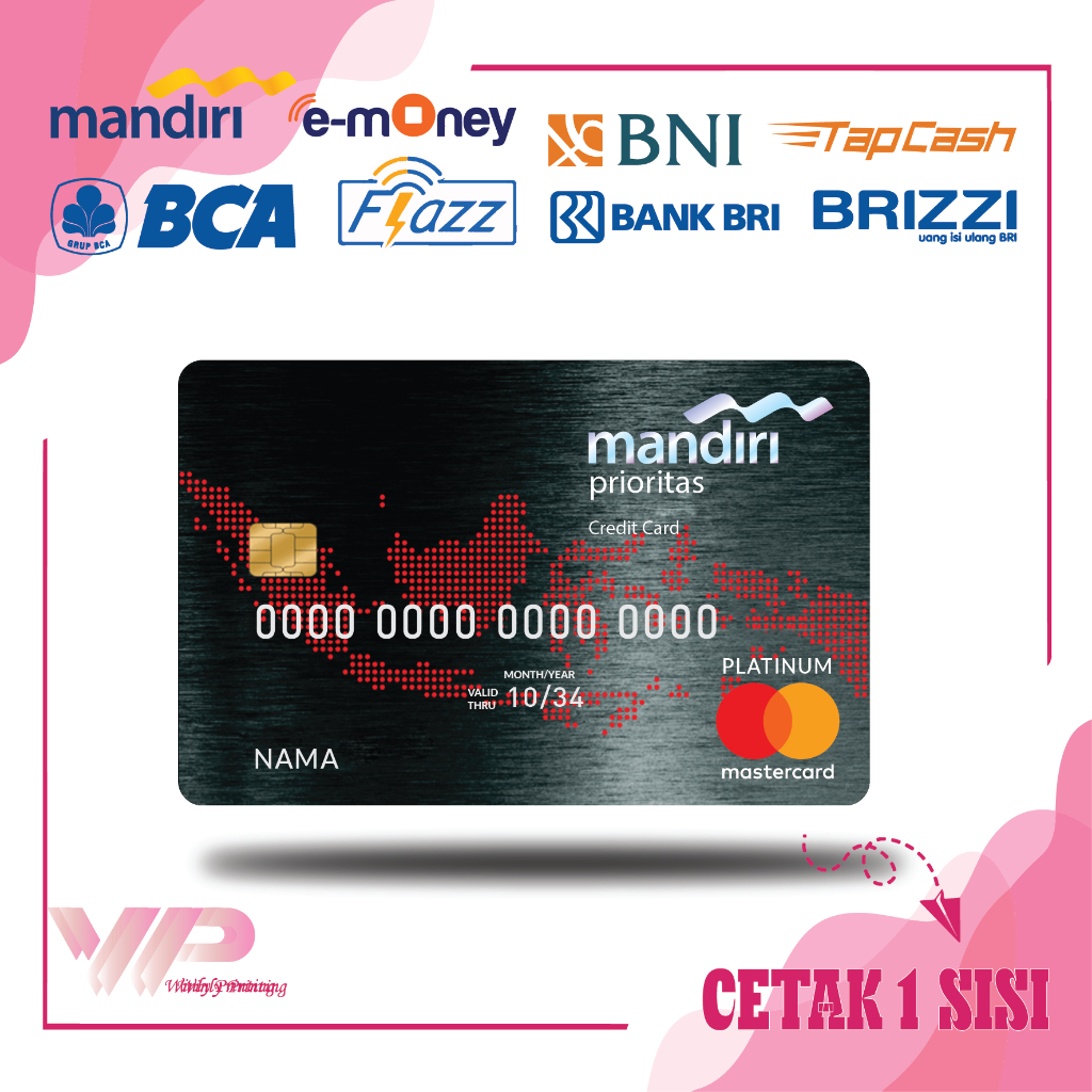 Jual KARTU EMONEY DEBIT MANDIRI PRIORITAS BLACK MANDIRI FLAZZ BCA GEN 2 BNI TAPCASH BRIZZI BRI ...