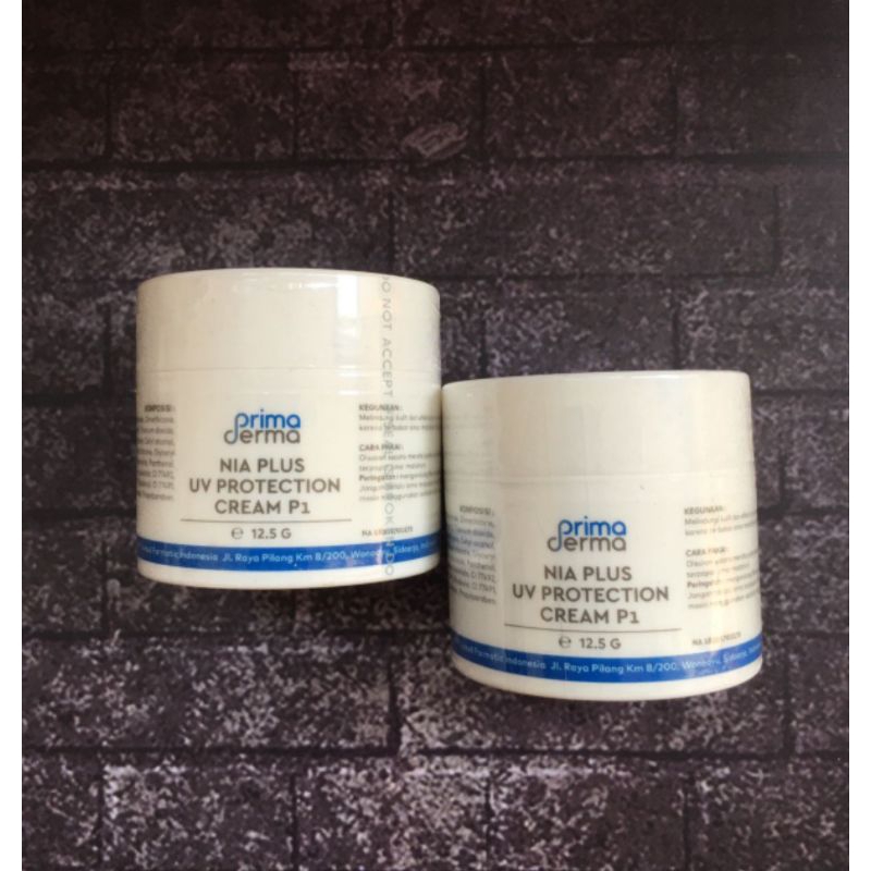 Jual Primaderma NIA PLUS P1 ( Coklat uv P1) | Shopee Indonesia
