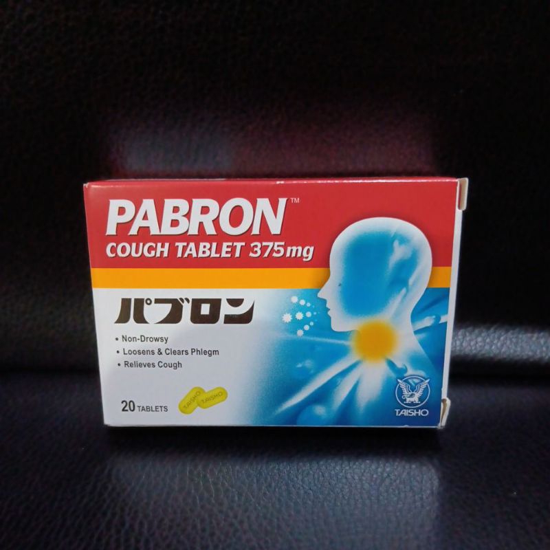 Jual Pabron Cough/Batuk Tablet 375 MG 20 Tablets | Shopee Indonesia