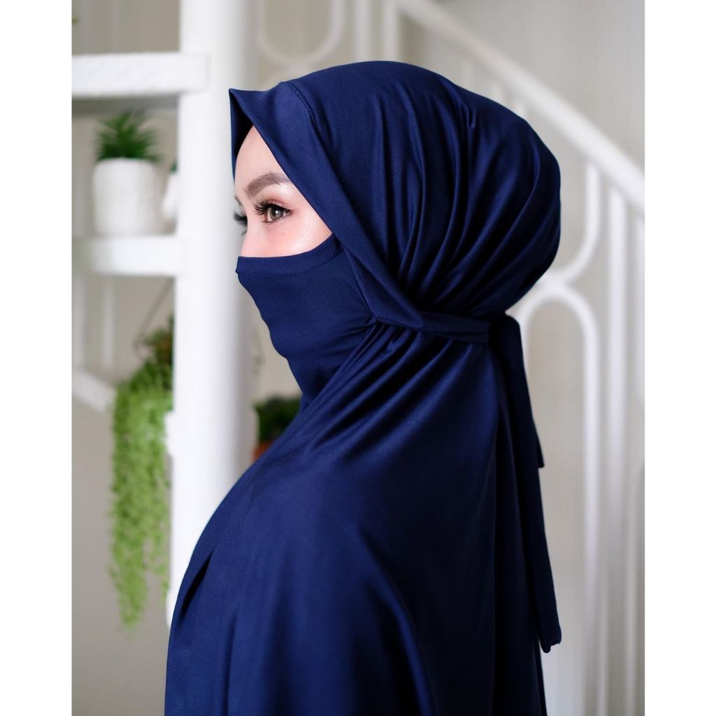 Jual Jilbab Instant Niqab Tali Hijab Instan Hijab Cadar Kerudung Niqab ...