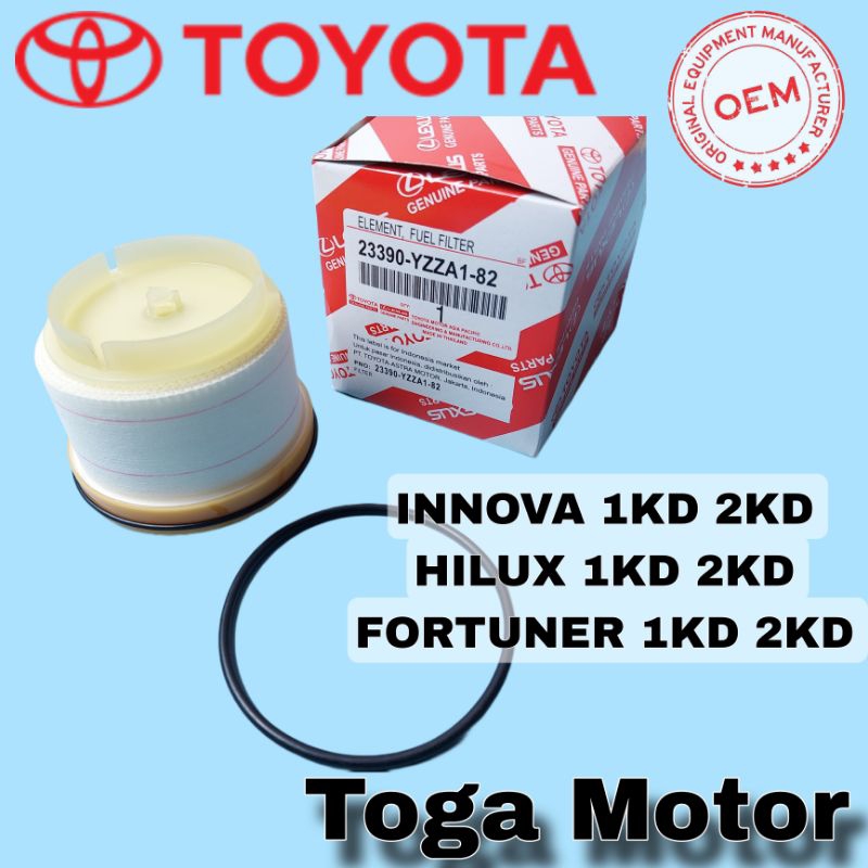 Jual Filter Solar Diesel Hilux Fortuner Innova 2005-2015 | Shopee Indonesia