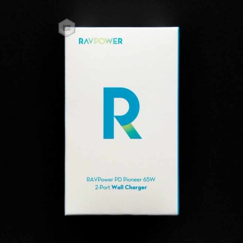 Jual RAVPower Pioneer GaN Charger 65W Dual Output USB-A USB-C PD QC Fast Charging RP-PC133 ...