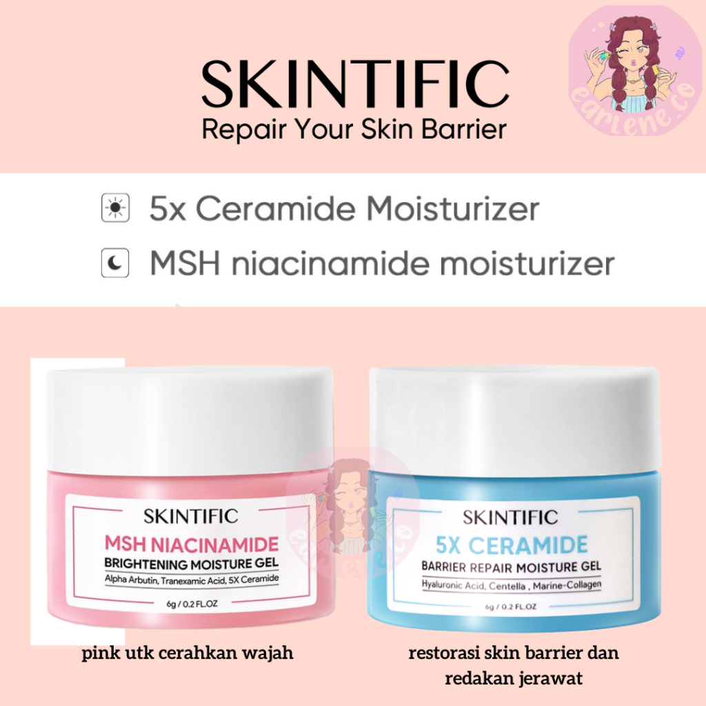 Jual Skintific 5x Ceramide Barrier Repair Moisture Gel 6gr / MSH ...