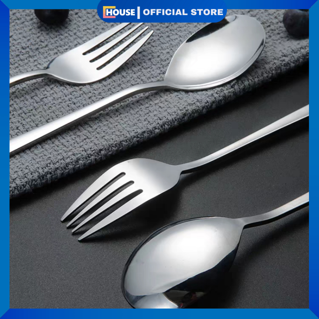 Jual Sendok Garpu Ala Korea/ Alat Makan Korean/ Spoon Fork Set ...