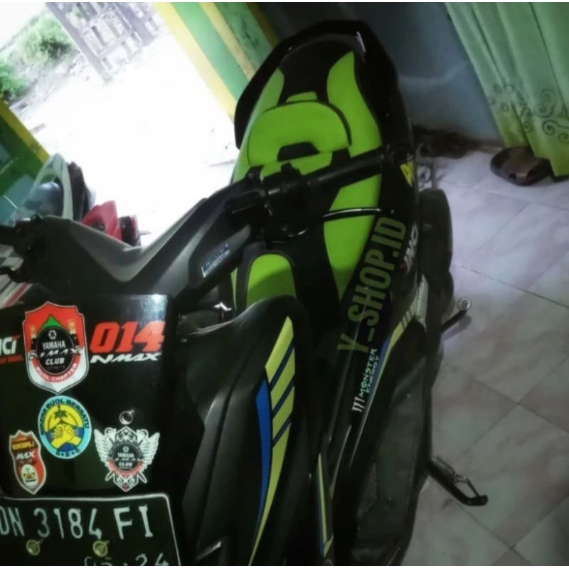 Jual Custom Cover Jok All New Nmax 2022 Modifikasi Eropa | Shopee Indonesia