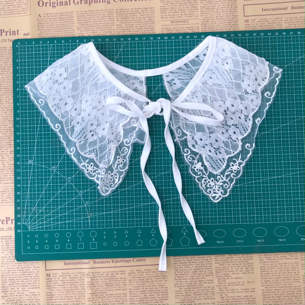 Jual Fake collar / Kerah / Renda kerah / Kerah instan | Shopee Indonesia