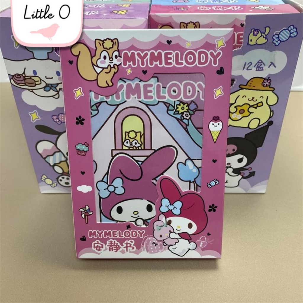 Jual SANRIO Busy Book Girls Quite Book Princess Ellie DIY Buku Mainan ...