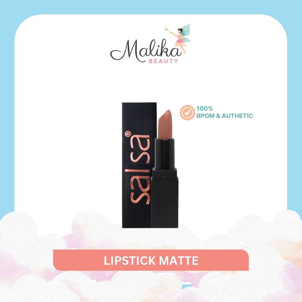 Jual Malika Beauty | SALSA Lipstik Matte | Matte Lipstick | Pewarna ...