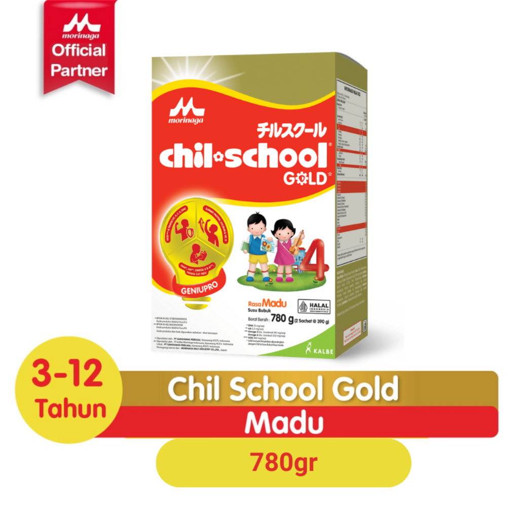 Jual Morinaga Chil School Gold Madu 780gr (2x390gr) | Shopee Indonesia