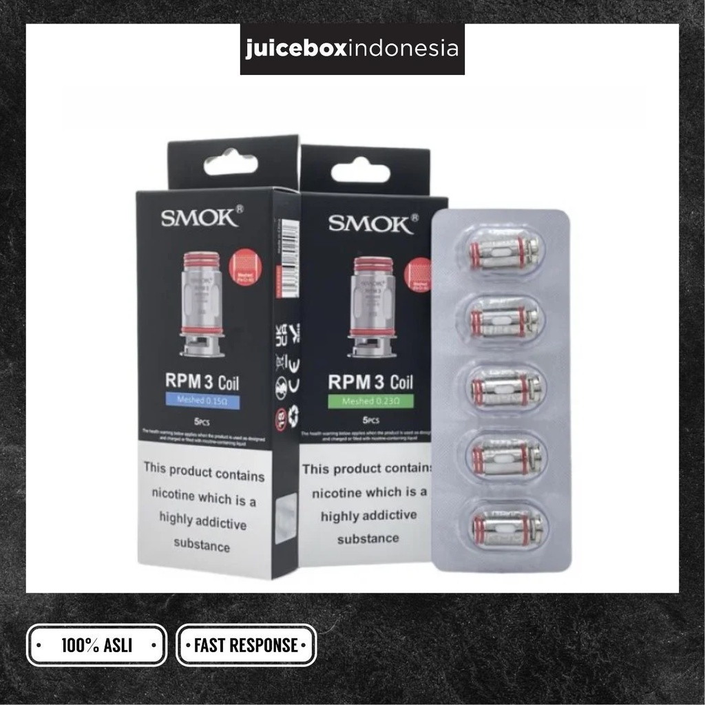 Jual COIL RPM 3 / RPM 5 AUTHENTIC by SMOK | Shopee Indonesia