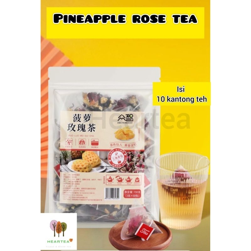 Jual BLEND TEA - PINEAPPLE ROSE TEA / TEH MAWAR NANAS | Shopee Indonesia
