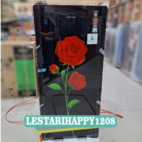 Jual Kulkas 1 Pintu Polytron Belleza 180 liter PRA 18 DMY/DRX/CRX Luar ...