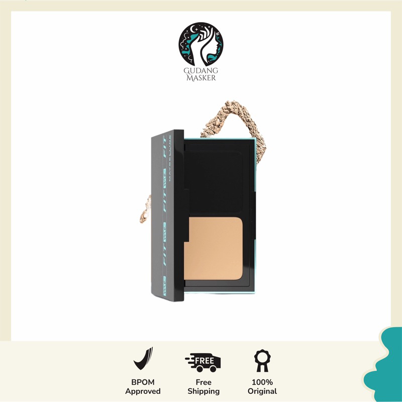 Jual MAYBELLINE TWC Fit Me Matte + Poreless Powder Foundation 24hr oil ...