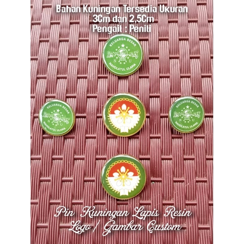Jual Pin Kuningan Lapis Resin Logo Custom | Shopee Indonesia Jual Pin Kuningan Lapis Resin Logo Custom | Shopee Indonesia