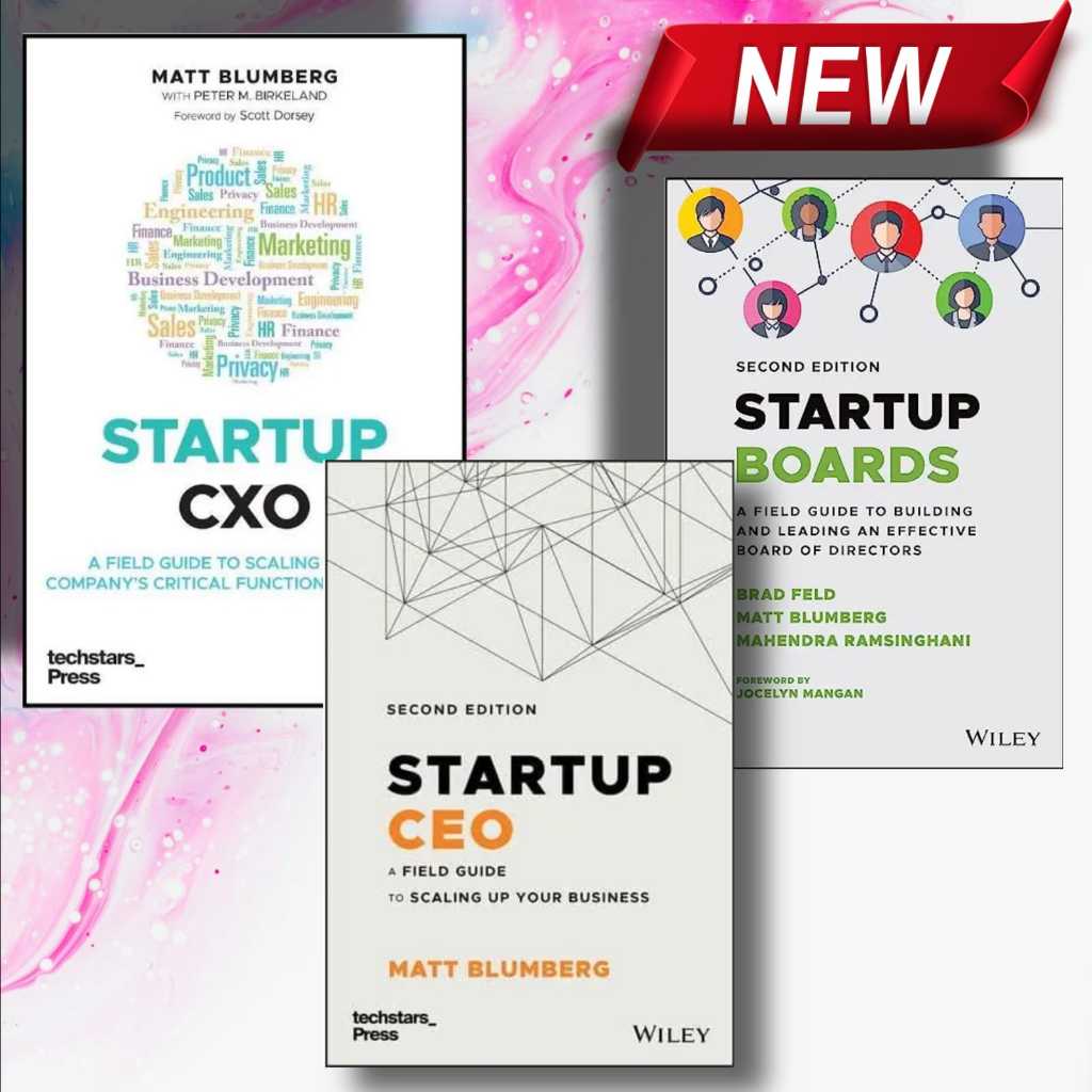 Jual Startup CEO, Starup Cxo & Starup Boards (Matt Blumberg) | Shopee ...
