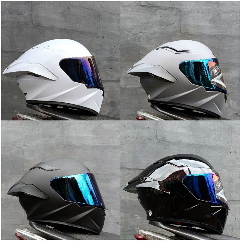 Jual HELM FULL FACE| MLA TTC CRYPTON PAKET GANTENG VENOM VISOR | Shopee ...