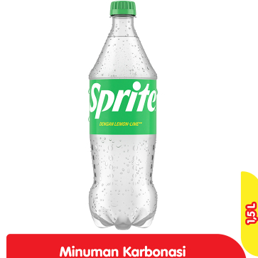 Jual Sprite Lemon Lime 1500 mL Botol Minuman Soda 1500mL | Shopee Indonesia