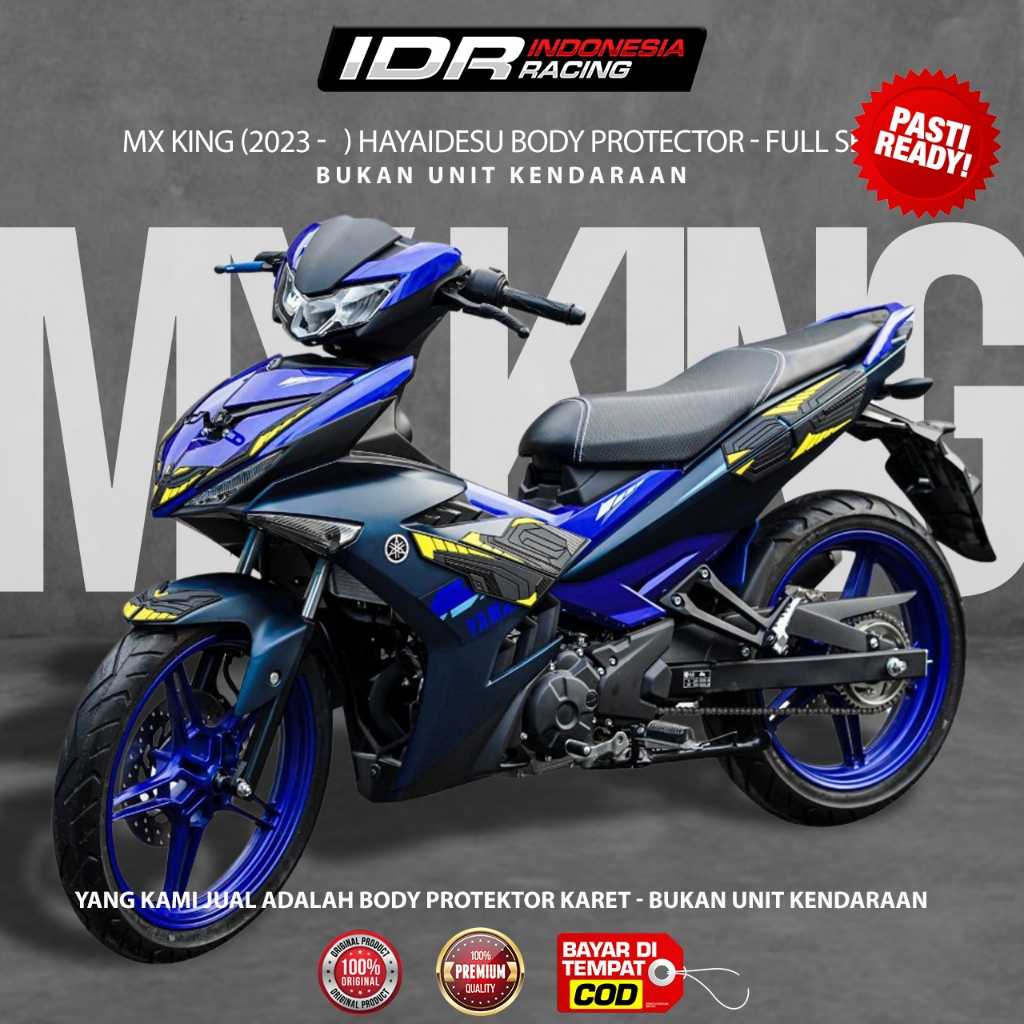 Jual Hayaidesu MX King Full Set Cover Pelindung Motor Body Protector ...