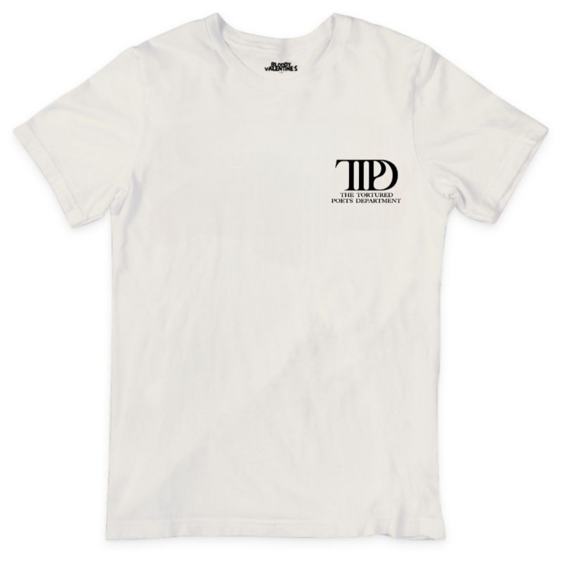 Jual Taylor Swift The Tortured Poets Department TTPD Album Small Logo T ...