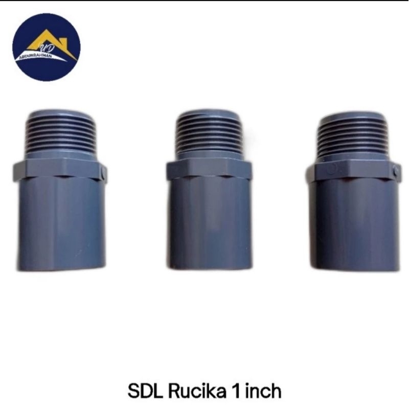 Jual Sambungan Socket Sok Drat Luar Rucika SDL Pipa PVC Ukuran 1 inch ...