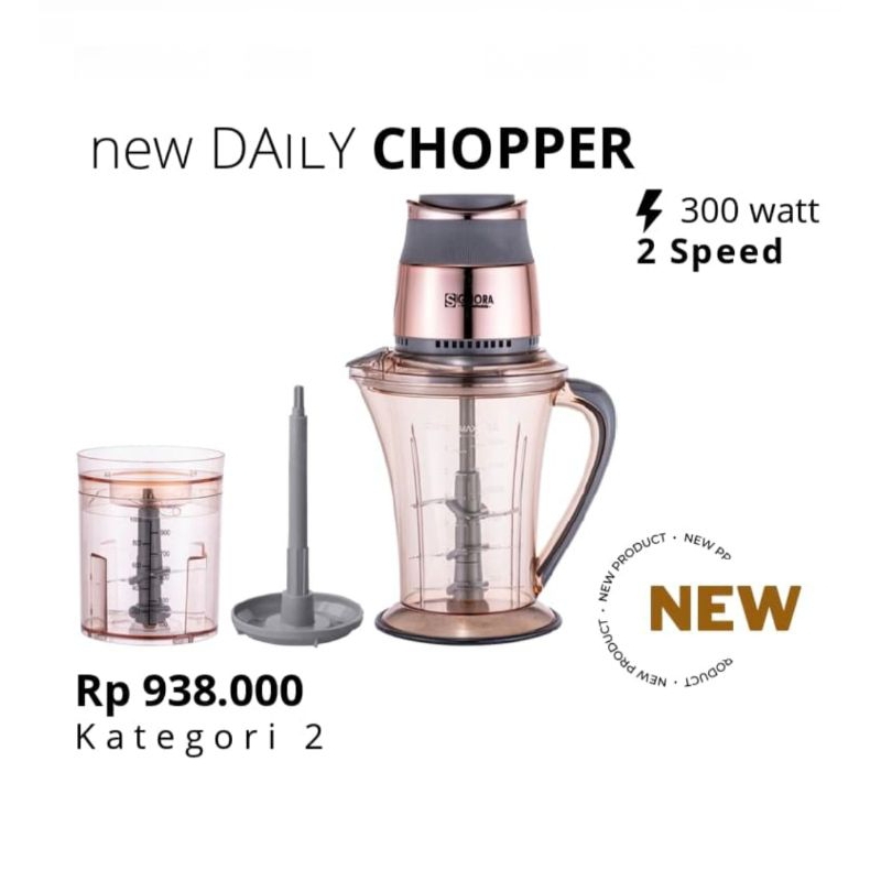 Jual New Daily Chopper Signora Blender Chopper Signora Berhadiah ...