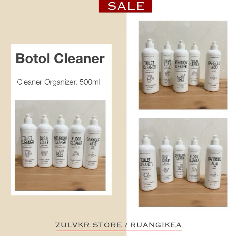 Jual [L2.0] Botol cleaner aesthetic refill Botol Agro Sabun Cair ...