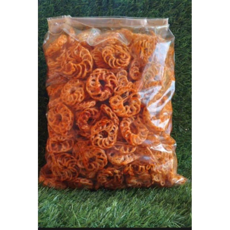 Jual 1 KG SEBLAK KERUPUK RAFAEL PEDO/MAWAR KERING DAUN JERUK | Shopee ...