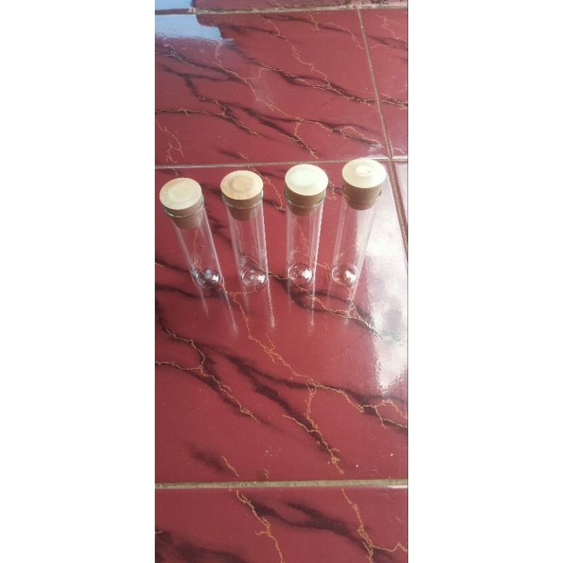 Jual Tabung reaksi kaca 27×150mm + tutup | Shopee Indonesia