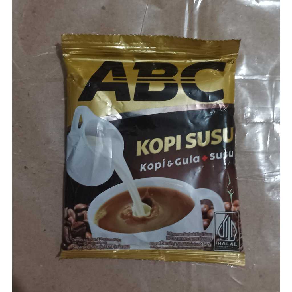 Jual Kopi abc susu sachet 1pc | Shopee Indonesia