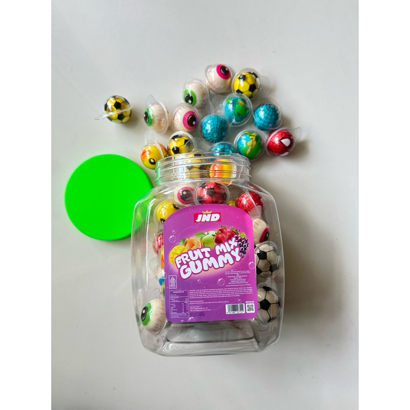 Jual permen lunak BULAT / BOLA Trolli LUVMI aaa SWEETY planet gummy ...