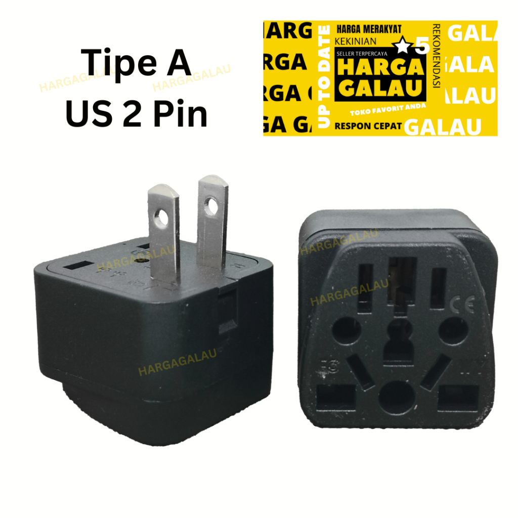 Jual Tipe A Us 2 pin Colokan Listrik Vietnam Jepang USA China Taiwan ...