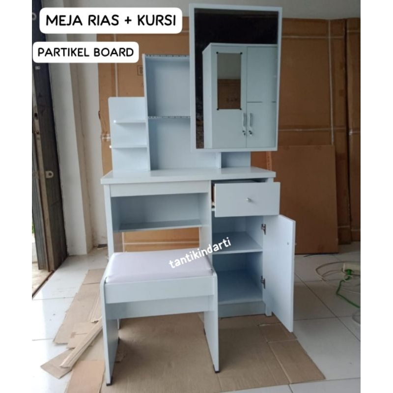 Jual MEJA RIAS PARTIKEL BOARD + KURSI, PALEMBANG | Shopee Indonesia