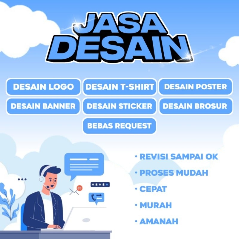 Jual Jasa desain logo,baju/t-shirt, stiker,bendera, banner,dll | Shopee ...